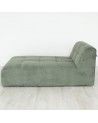 Modulo Sofa Chaise Longue Bombazine Cores Eucalipto